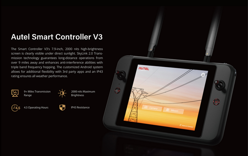 EVO II Pro 6K RTK Rugged Bundle V3 – Autel Robotics